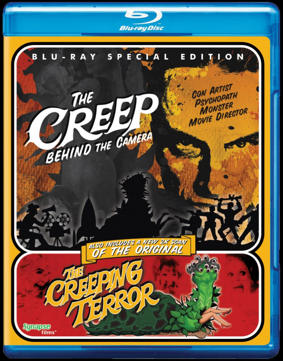 Creep Behind The Camera & The Creeping Terror Blu Ray Synapse Films