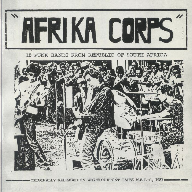 Afrika Corps – 10 Punk Bands From Republic Of South Africa LP Shout It Loud