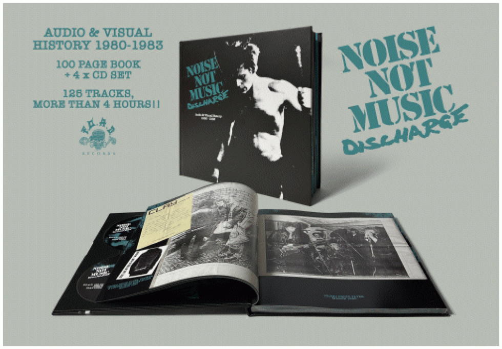 Discharge – Noise Not Music 4xCD F.O.A.D. Records