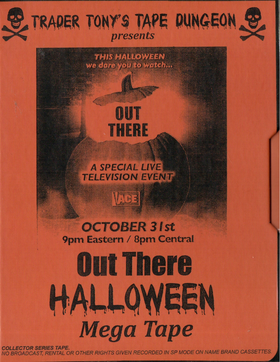 WNUF 2 (Out There Halloween Mega Tape) Blu-Ray Terror Vision